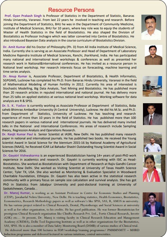 Upsmus2nd Online Workshop On Advance Statistical Data Analysis Using 3271